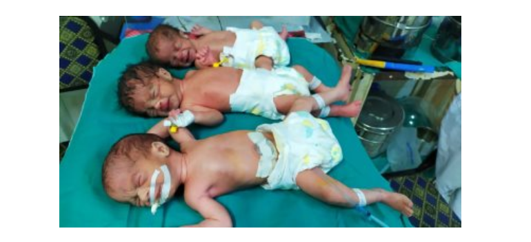 سيدة تضع 3 تواءم ذكور بعد انقطاعها عن الإنجاب 10 سنوات بديرب نجم ...